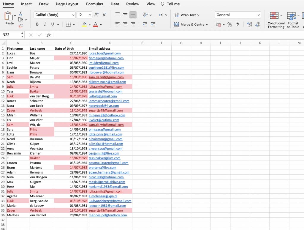 Deduplication In Excel Find And Remove Duplicate Values Perfectxl